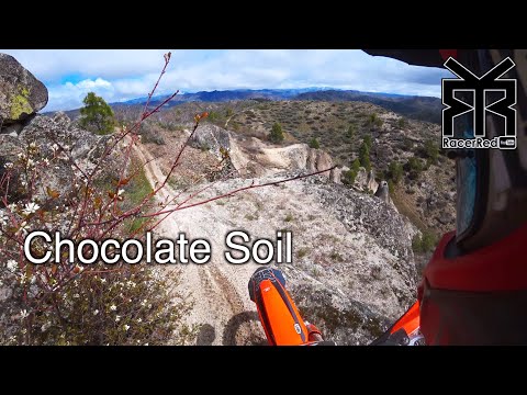 Solo Dirtbike Ride in Perfect Chocolate Soil - Blacks Creek Idaho - Danskin Mountains