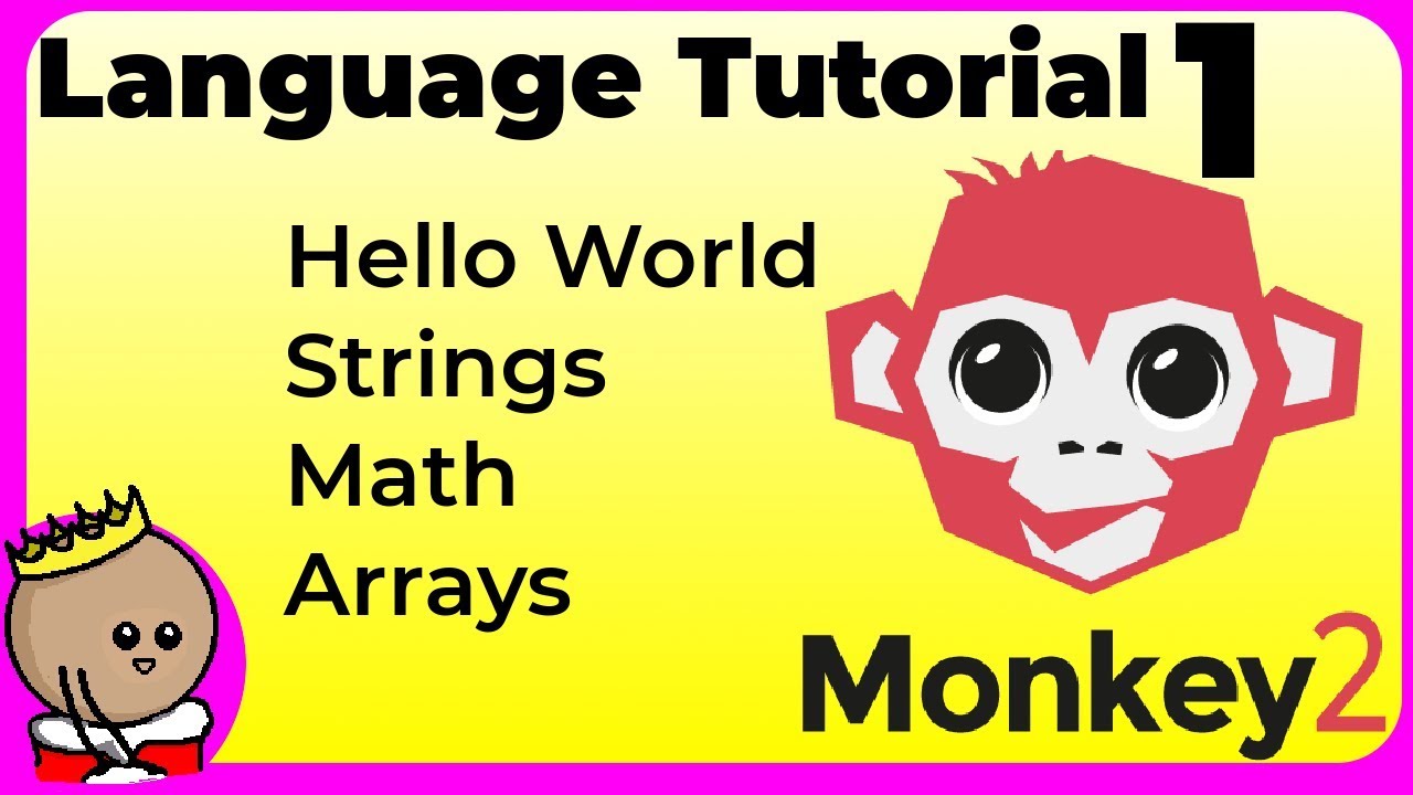 Monkey2(MX2) Tutorial 1: Strings, Math, Arrays