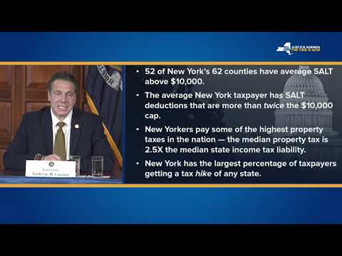 Governor Cuomo and Comptroller Dinapoli Deliver Update on State Revenues and The Impact Of SALT
