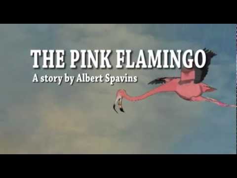 THE PINK FLAMINGO: new children's ebook by Albert Spavins about the adventures of PINKY.