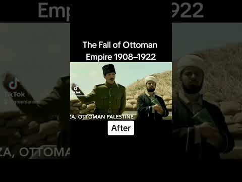 The Fall of Ottoman Empire 1908 - 1922 [Before & After]