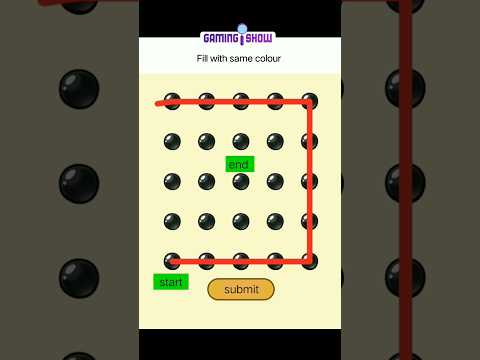 connect the dots | puzzle games | viral video | Gaming Show ♎ #shorts #viral #gaming #puzzle