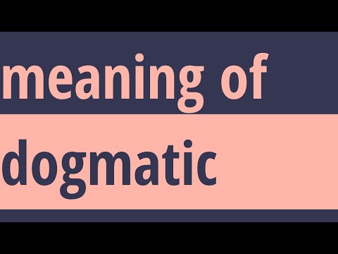 Dogmatic Meaning | Meaning Of Dogmatic | Dogmatic Definition | #shorts #words #WordHeavy