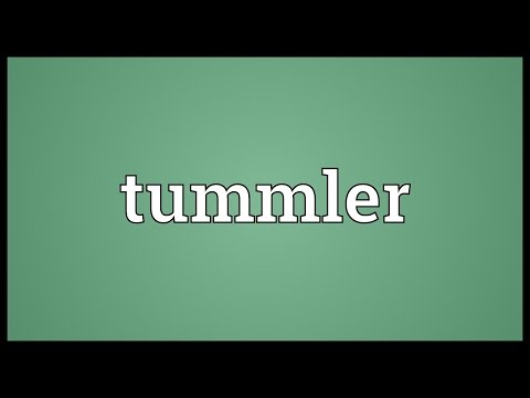 Tummler Meaning
