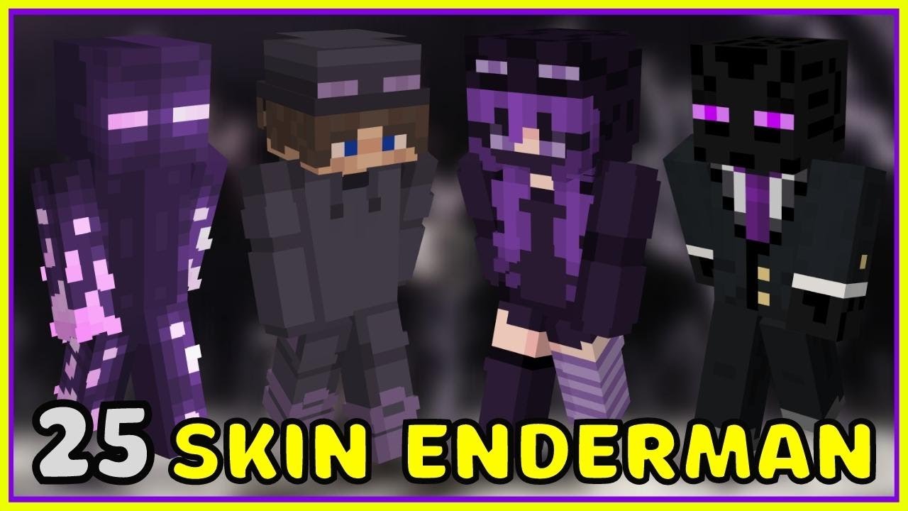 SKIN MINECRAFT ENDERMAN - ENDERMAN MINECRAFT SKINS (BOY AND GIRL SKIN)