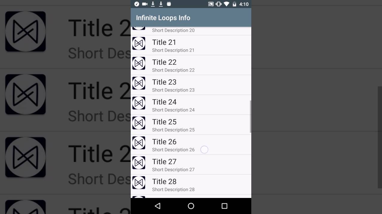 Multiple Recyclerview with smooth scrolling Android