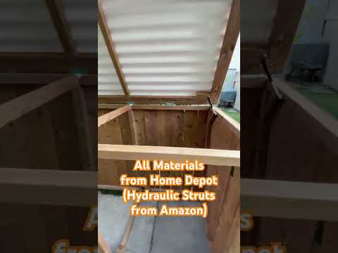 DIY 3 Garbage Bins Storage Unit ππ·ββοΈπ¨π© #shorts #diy #carpentry