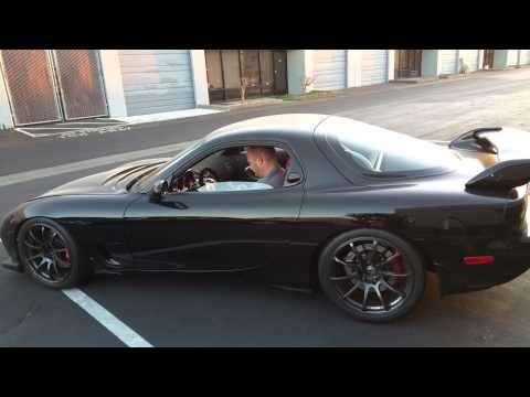 Mazda RX-7 V-8 Swap Sound Video