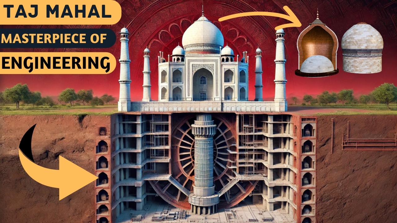 The Taj Mahal - Masterpiece Of Engineering