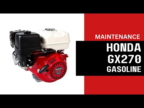 HONDA GX 270 GASOLINE ENGINE MAINTENANCE ๐งโฝ - MPC