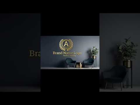 How To Make Brand Logo Design Pixellab Brand Name Logos Design sudhir editing #brand #S7