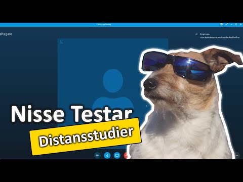 Nisse testar Episode 3. - Distansstudier