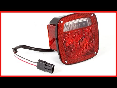 Great product - Omix-Ada 12403.47 Left Hand Tail Light with Black Housing for Jeep Wrangler TJ