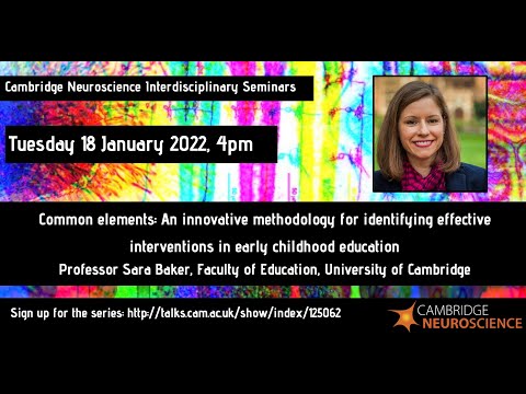 S Baker: An innovative methodology for identifying effective practices in early childhood education