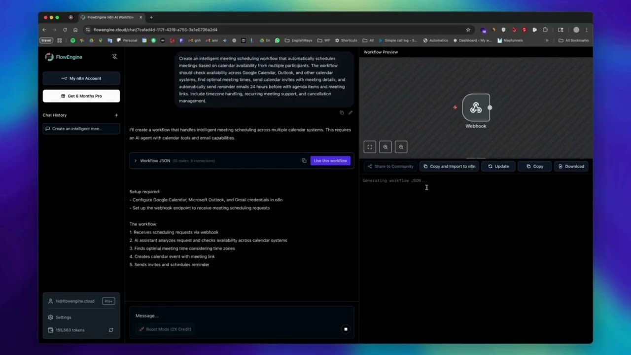 FlowEngine.cloud from Idea to workflow in 1 minute