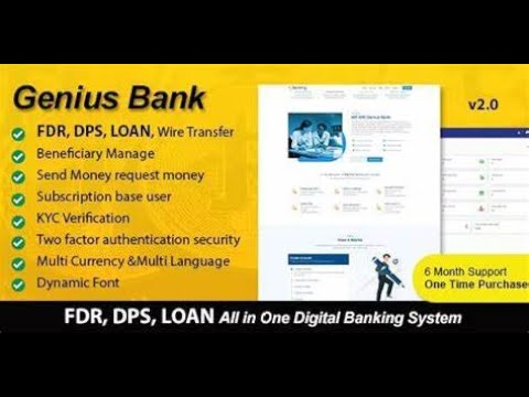 how to install Genius Bank - All in One Digital Banking System Latest version