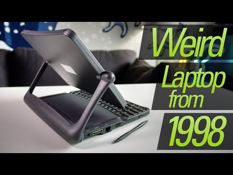 This Strange Retro Laptop Isn't What It Seems