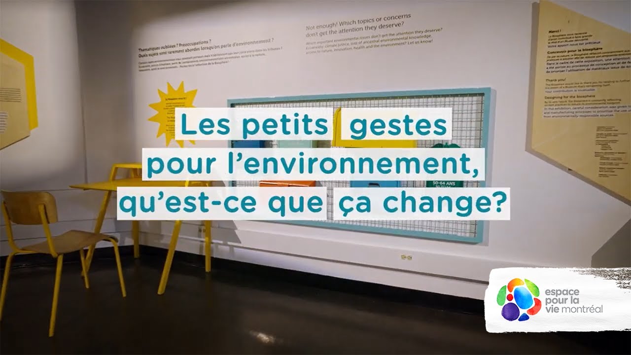 Les petits gestes pour l’environnement, qu’est-ce que ça change?