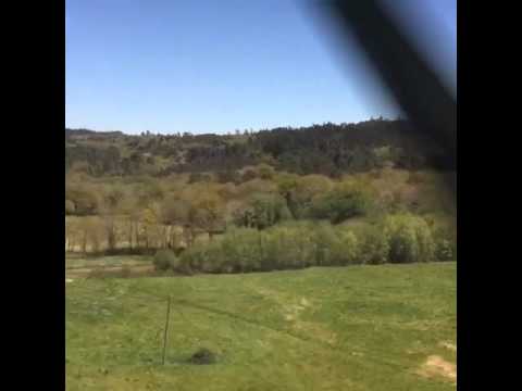 Santiago to Coruña high speed train