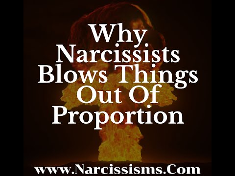 Why Narcissists Blows Things Out Of Proportion - Cognitive Distortions