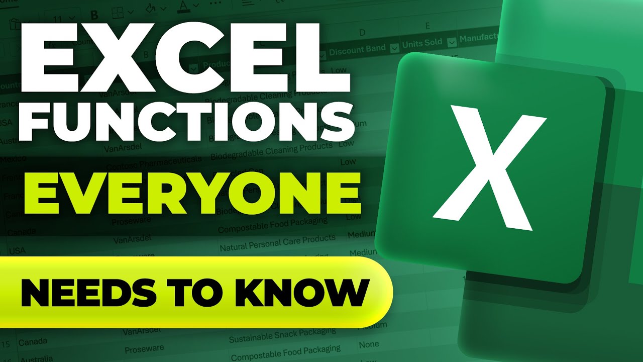 Mastering Excel: The Top 15 Functions Everyone Needs to Know | Galaxy.ai