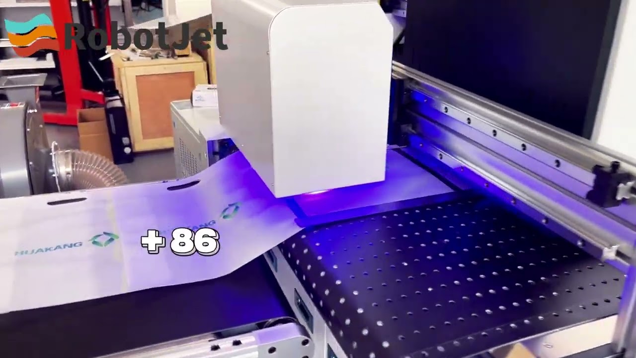 Single Pass UV Printer by Robot Jet