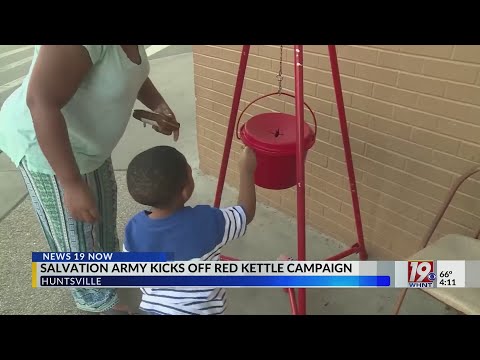 Salvation Army Kicks Off Red Kettle Campaign on Friday | Nov. 13, 2024 | News 19 at 4 p.m.