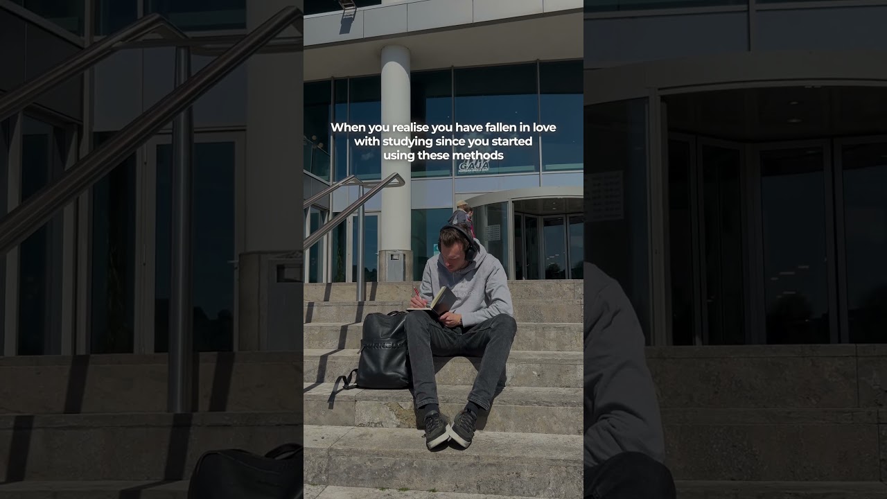 When you realize you've fallen in love with studying since you started using these methods.