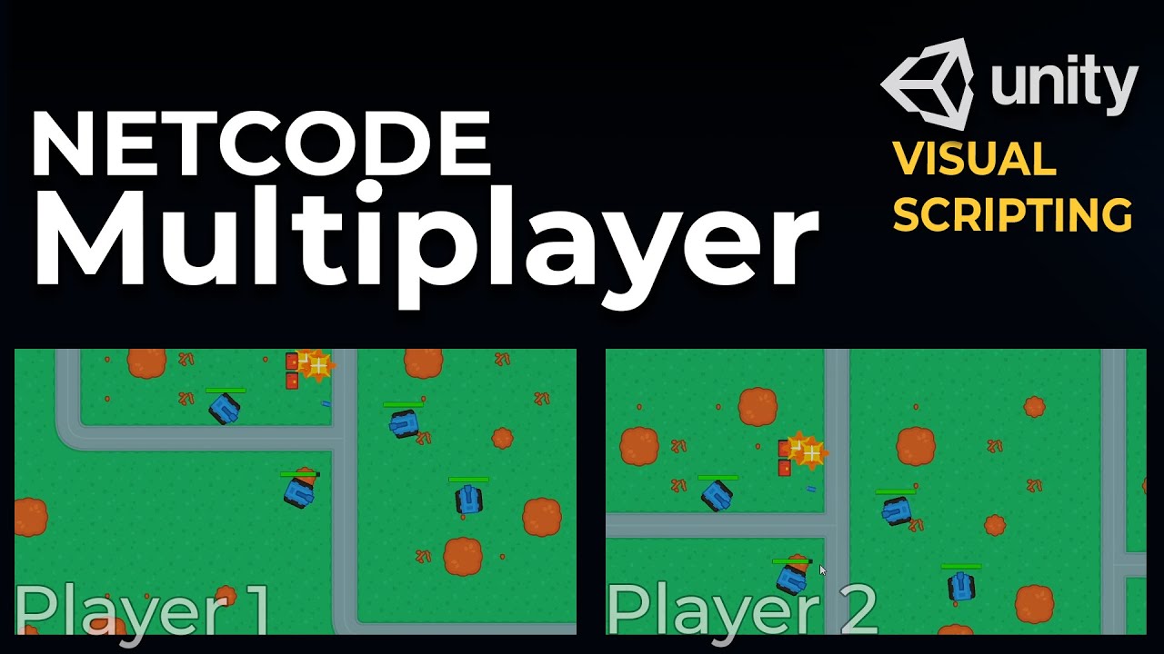Multiplayer using Netcode with Unity Visual Scripting