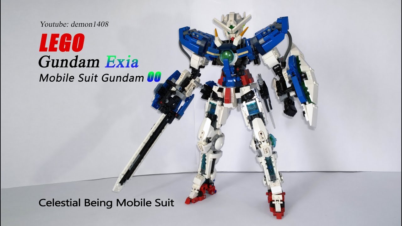LEAKs 「機動戦士ガンダム00」GN-001 ガンダムエクシアをレゴで再現