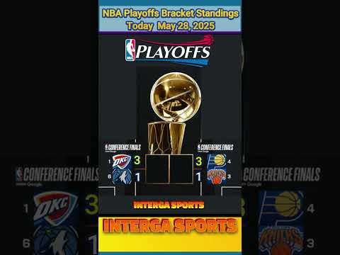 NBA Playoffs Bracket Standings Today May 28, 2025 #nba #gilaspilipinas #nbastandings #basketball