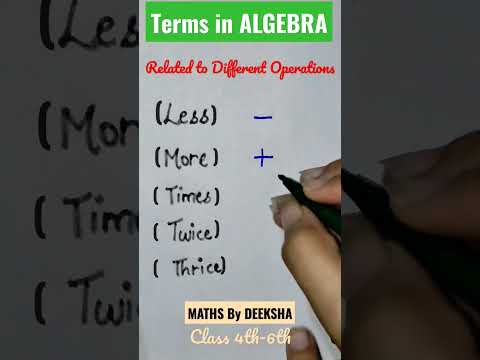 Meaning of Times,Twice, Thrice, More & Less|Algebra|Class 4th-6th|Maths