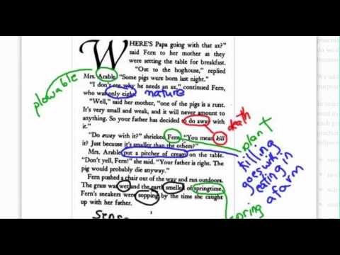 HW: The Outsiders -- Annotating the Text