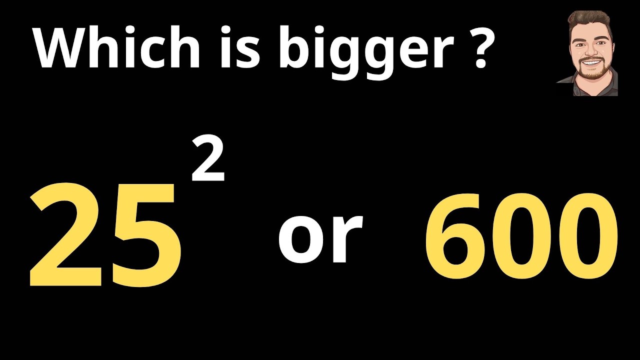 Can You Solve This in 5 Seconds? 25 2  vs 600 | Can You Solve This in 5 Seconds? 25 2  vs 600