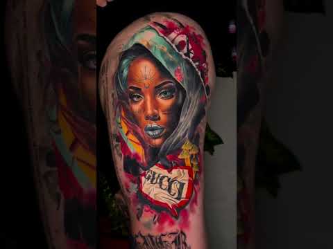 Tattoo work done by © Jackson Silva, Brazil.