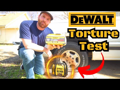 DeWALT 20v Inflator TORTURE TESTED to the MAX!
