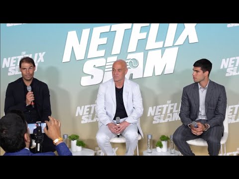 ATP - The Netflix Slam 2024 - Rafael Nadal : "I won't play Carlos Alcaraz much, which is good"