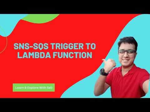 SNS to SQS to Lambda trigger