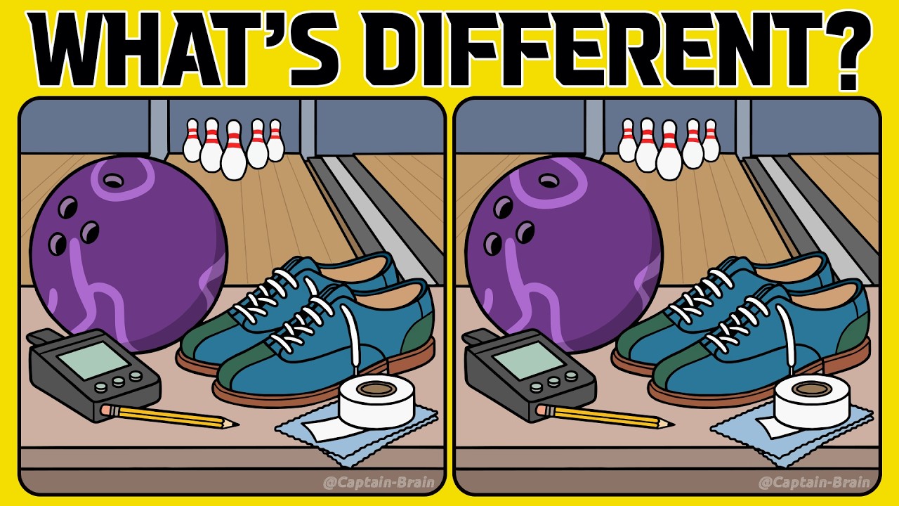 Give Your Brain a Workout with Spot the Difference Puzzles (A Bit Tricky)