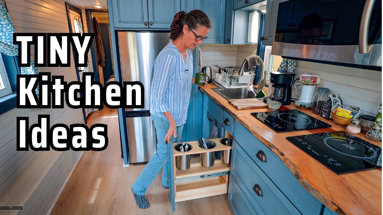 TOP Tiny House Kitchen Design Ideas for ANY Small Kitchen!