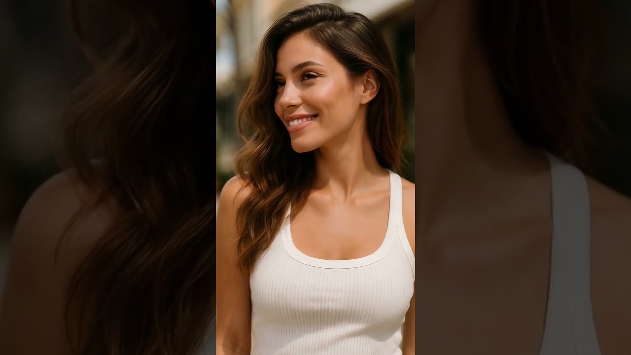 White Ribbed Tank Top: Your New Wardrobe Essential #aimodel