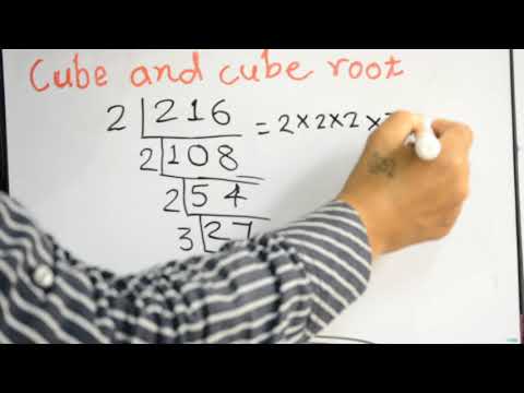 Cube and Cube Root #Class 5#Maths for Kids