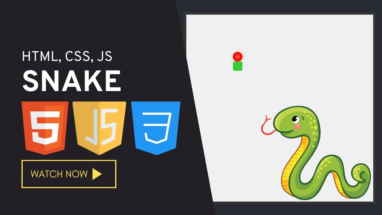 Build a Modern Snake Game with HTML & JavaScript - No Canvas Needed! ChatGPT based (It's smart!)