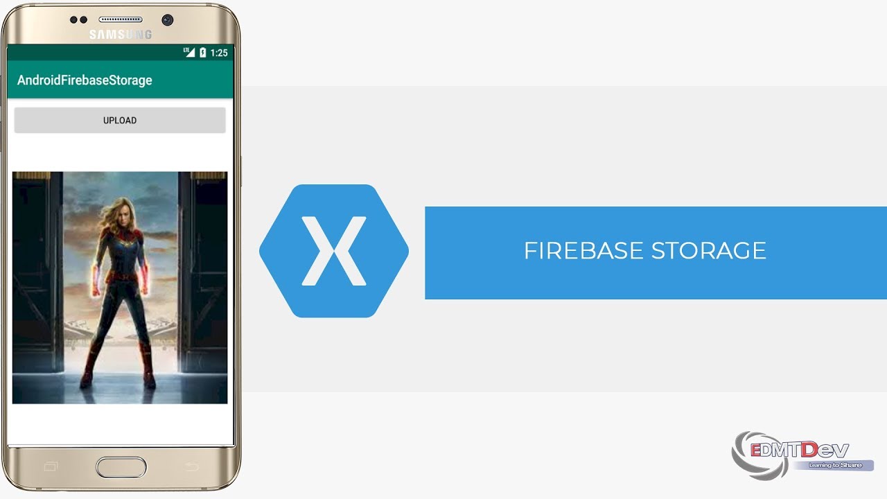 Xamarin Android Tutorial - Upload file with Firebase Storage