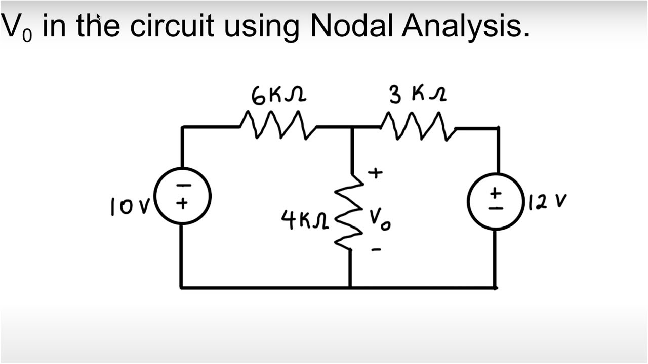 Node Voltage Method (Problem #10)