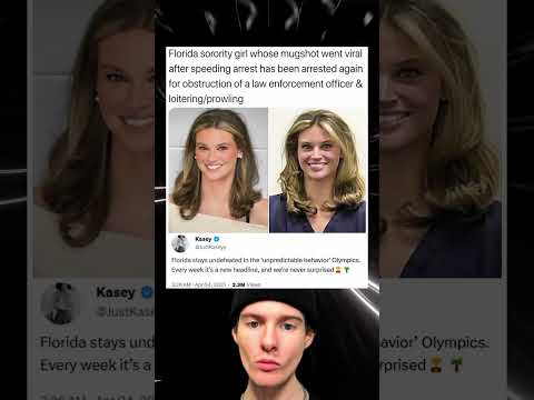 Florida sorority girl whose mugshot went viral after speeding arrest has been arrested again