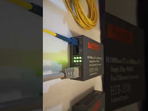 Ethernet to Fiber convert