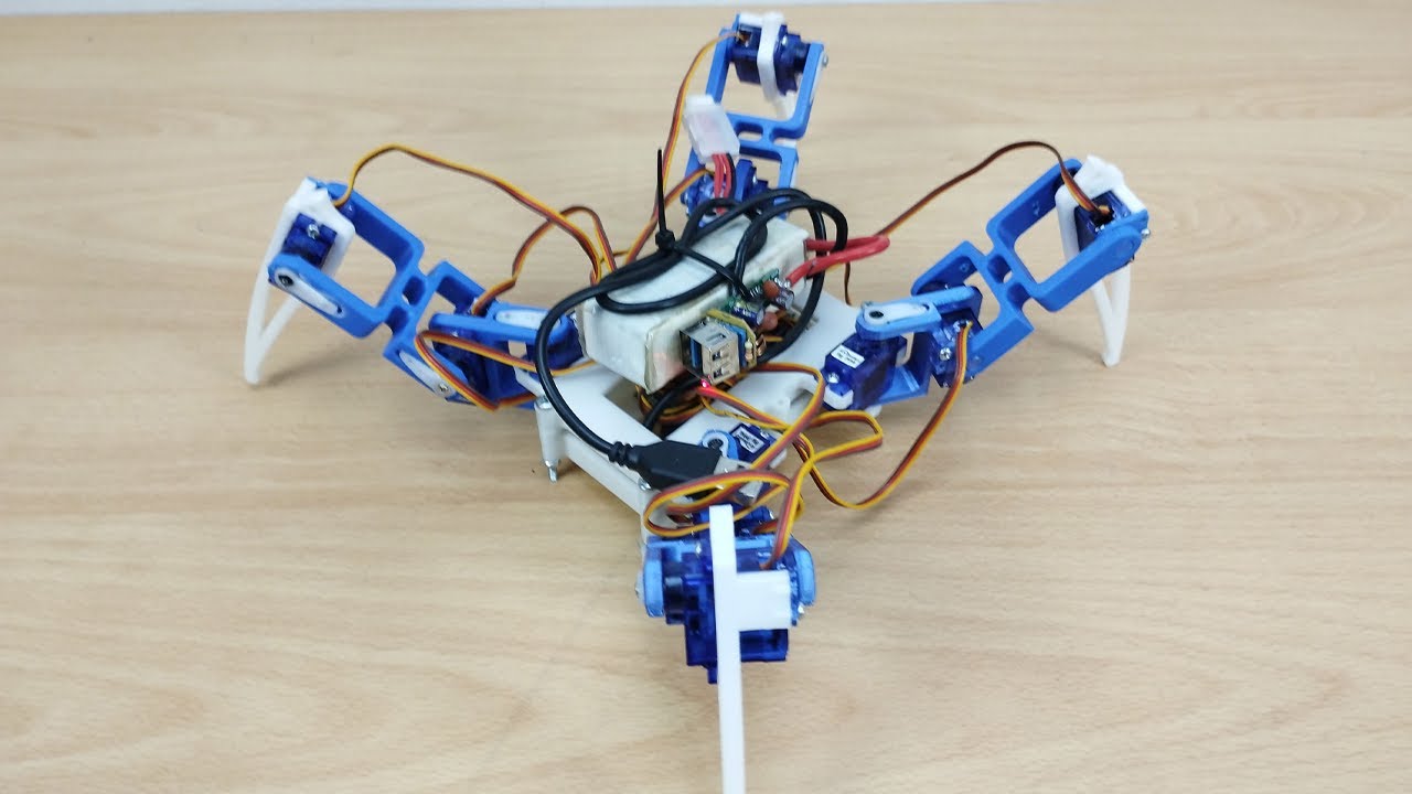 Homemade Spider Robot – Amazing Project