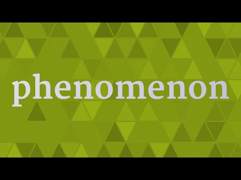 PHENOMENON pronunciation • How to pronounce PHENOMENON
