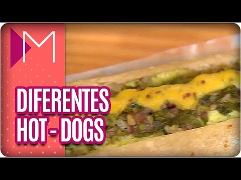 Sabores diferentes de Cachorros-quentes - Mulheres (09/04/18)